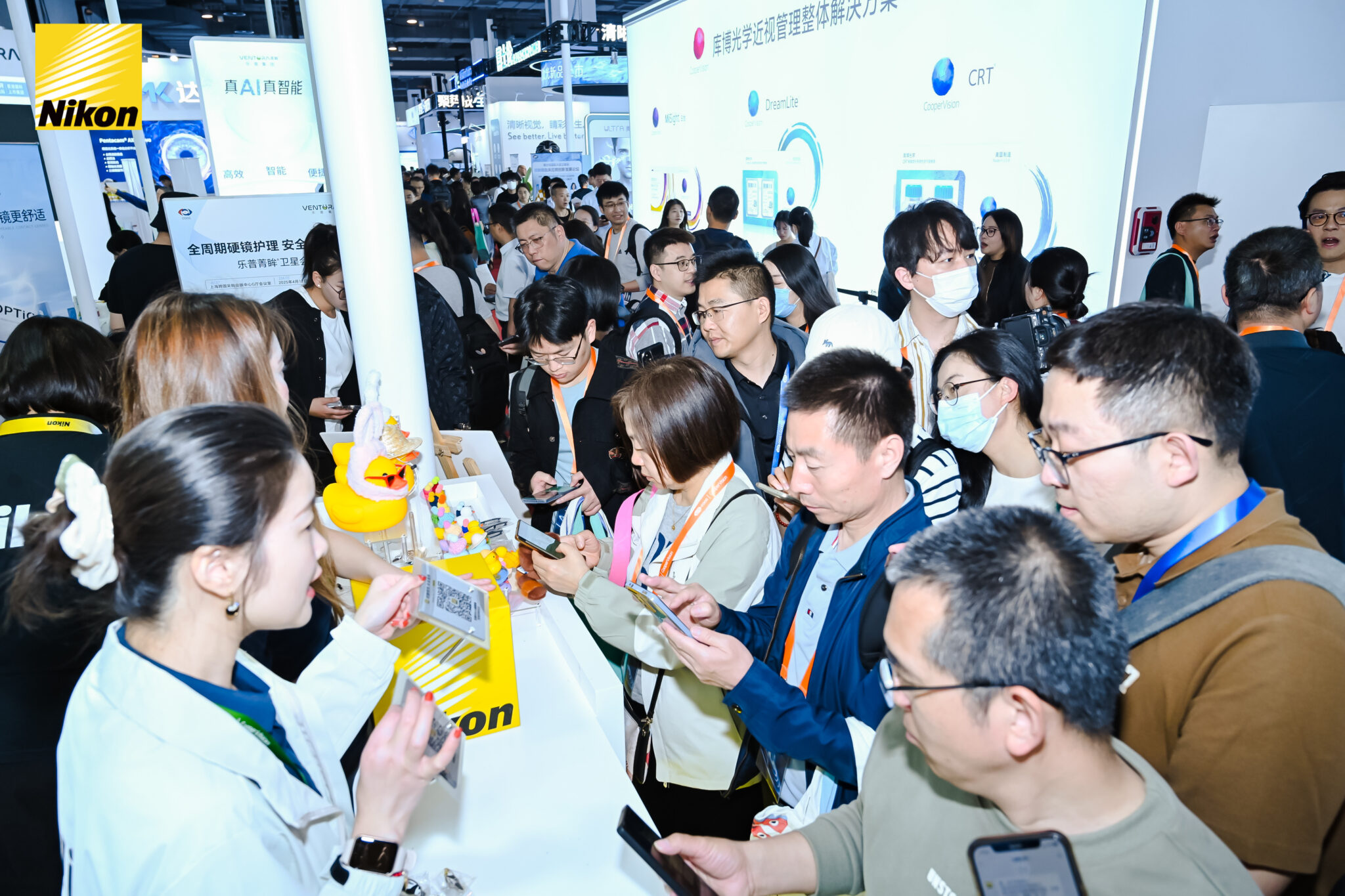 COOC 2025 | 尼康眼健康展台精彩瞬间回顾 | 尼康精机（上海）有限公司